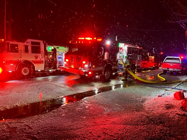 Mapleton garage fire early Wednesday started by explosion | News ...